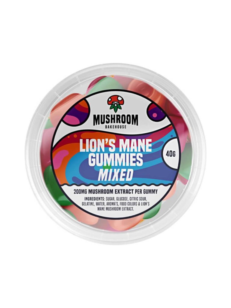 Lion’s Mane Gummies Mixed » Red Eye Monkey